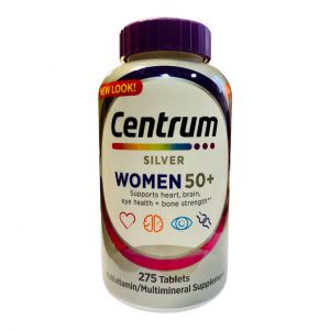 Вітаміни для жінок Витамины для женщин Centrum Silver Women 50+ 275таблеток